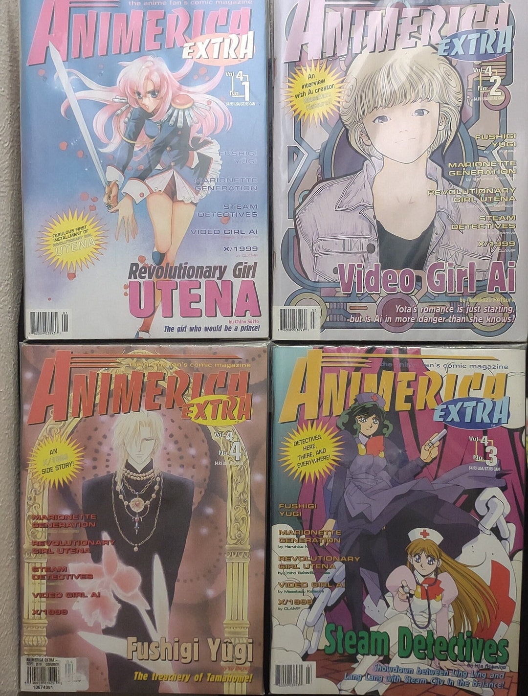 Vintage Animerica Extra Vol 4 Manga Magazine Full Set Rare Find - Etsy