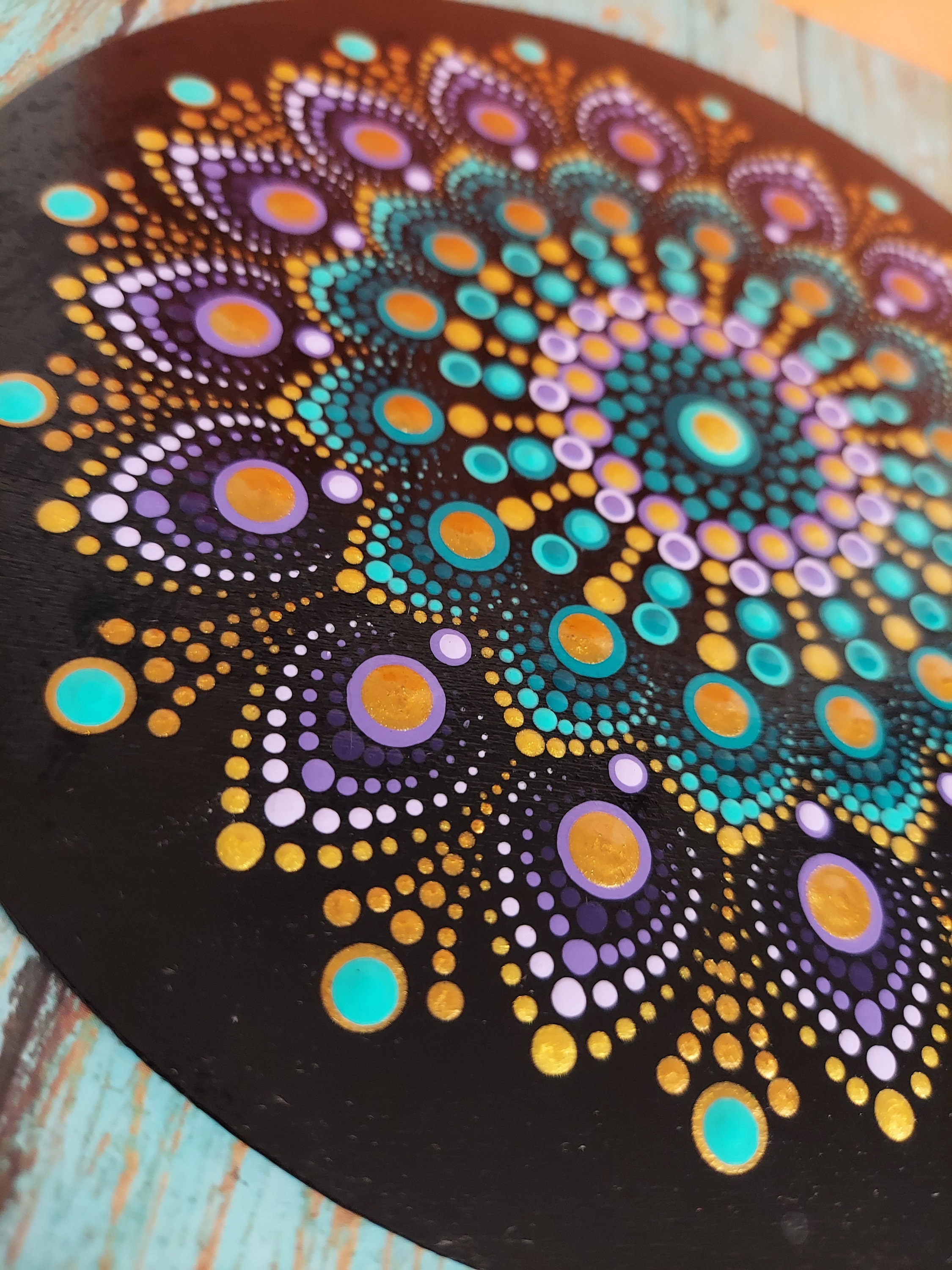 Mandala Dot Painting - Etsy