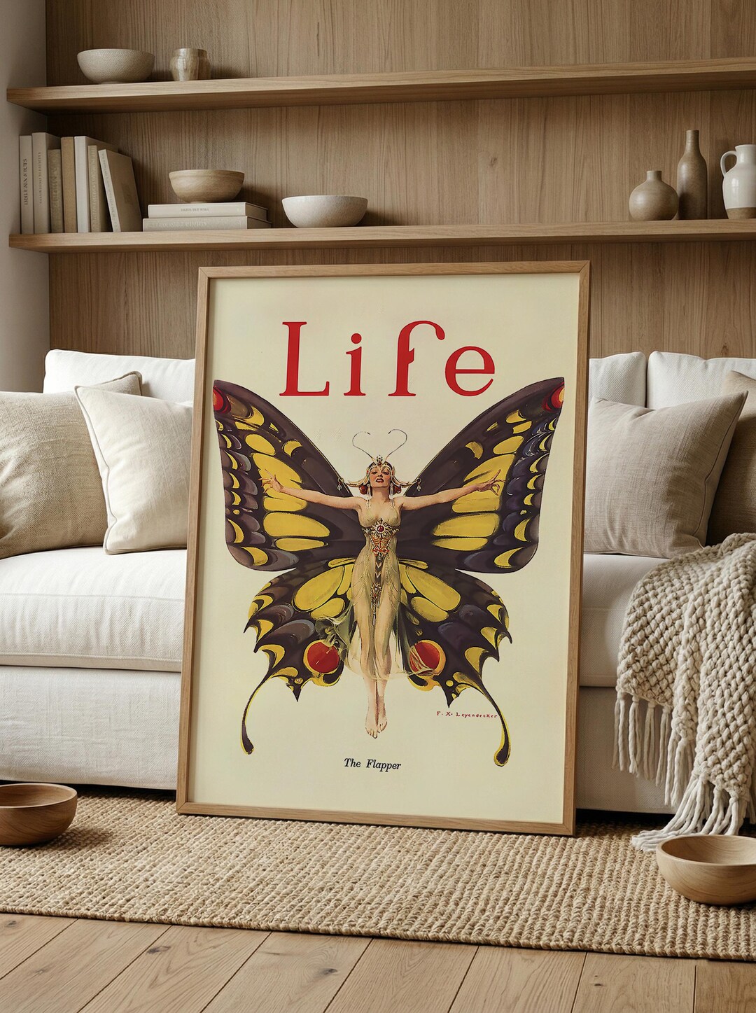 Life Magazine Cover Print | 'the Flapper' Life Magazine Cover 1922 ...