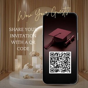 Grad Party Invite, Electronic Graduation Invitation, Congratulations ...