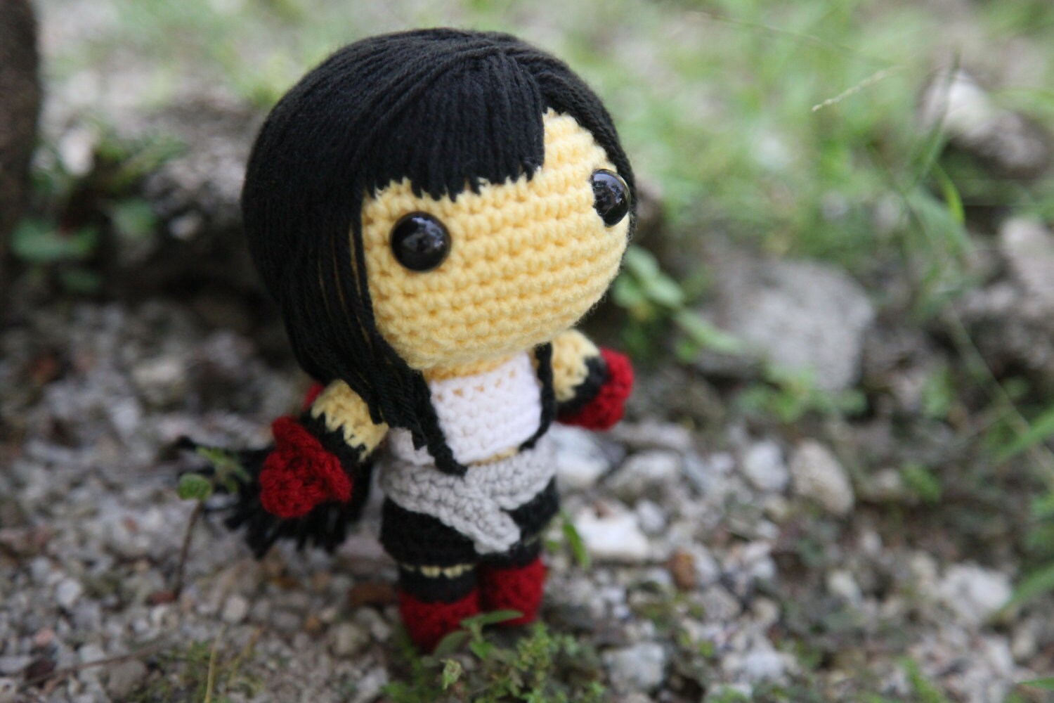 PATTERN: Tifa Lockhart (final Fantasy VII) - Amigurumi Crochet Pattern ...