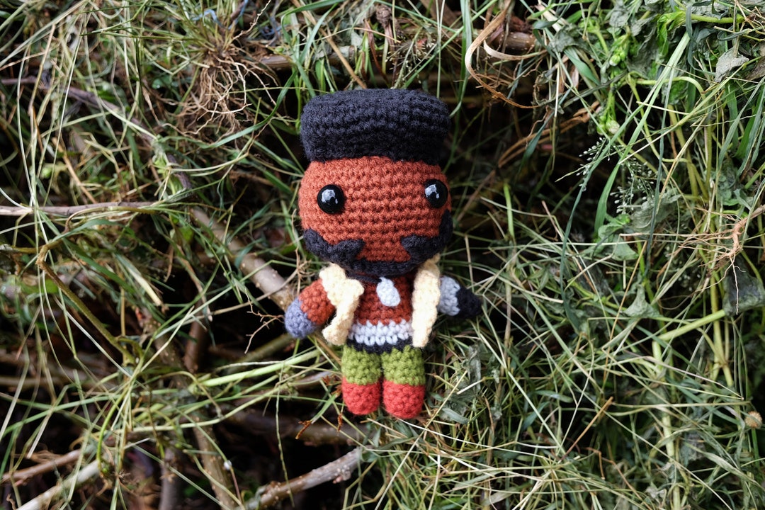 PATTERN: Barret Wallace (final Fantasy VII) - Amigurumi Crochet Pattern ...