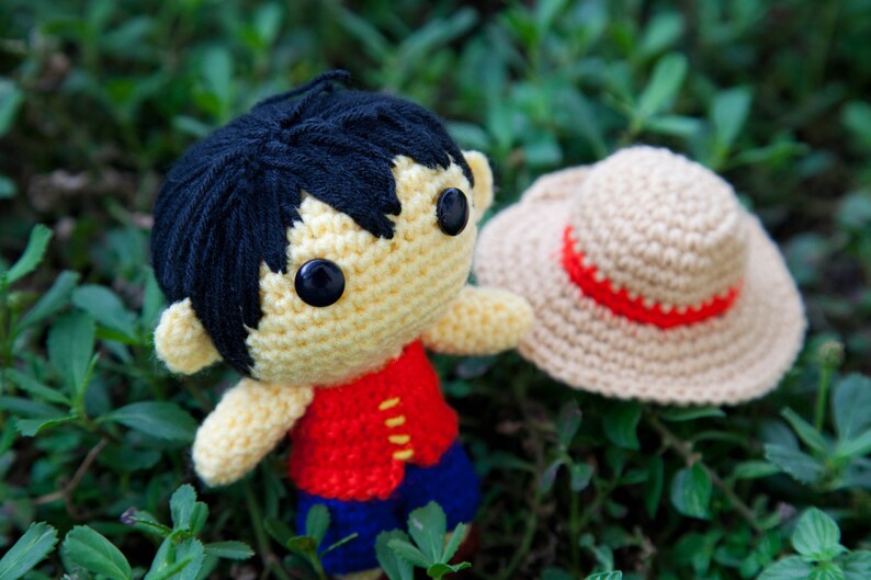 PATTERN - Luffy - Amigurumi Crochet Pattern (PDF File) - Etsy