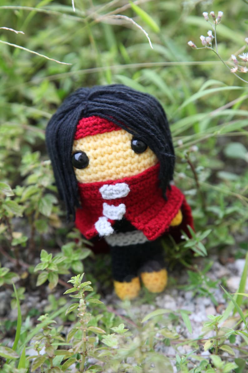 PATTERN: Vincent Valentine (final Fantasy VII) - Amigurumi Crochet ...