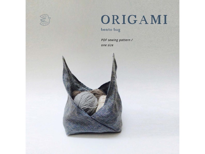 PATTERN, Knitting Project Bag (PDF Pattern), Eco-friendly Pouch, Zero ...