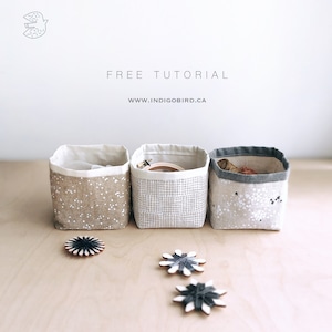 Pattern + Video, Gus Bag, Project & Craft Organizer Bag (two Sizes) - Etsy