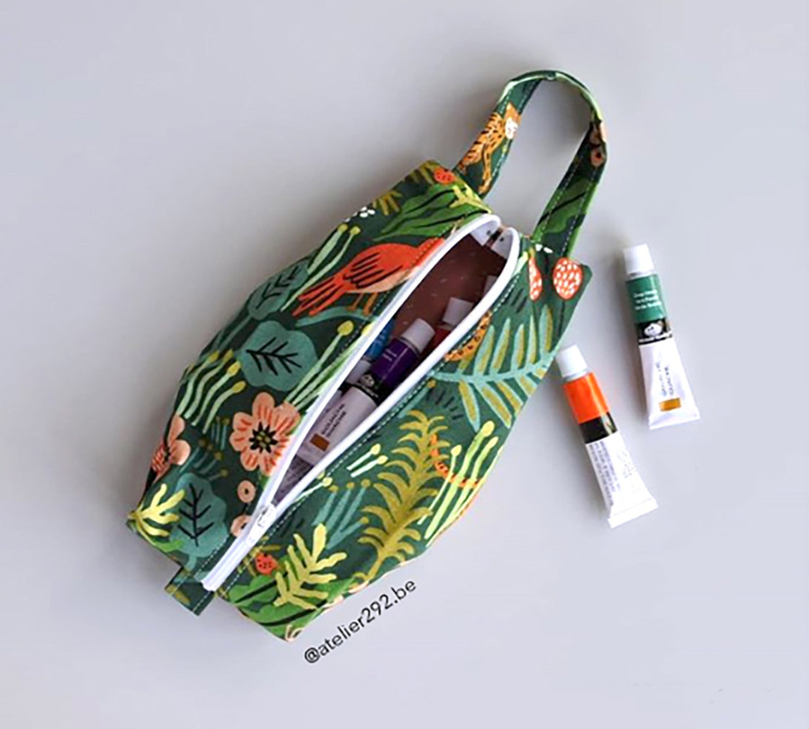 Knitting Bag Project Bag Zip Bag Pattern PDF Pattern | Etsy