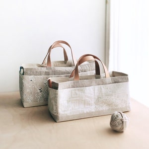 Pattern + Video, Gus Bag, Project & Craft Organizer Bag (two Sizes) - Etsy