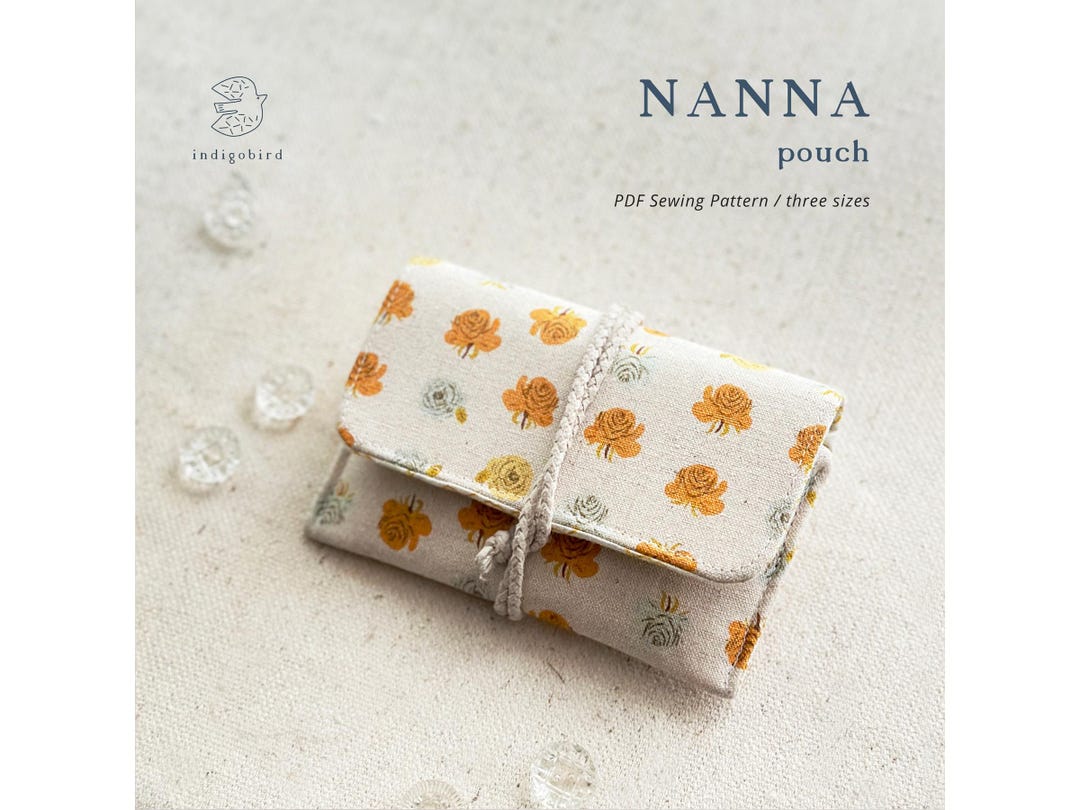 PATTERN, Notions Pouch, PDF Sewing Pattern, Mini Pouch Pattern, Tool ...