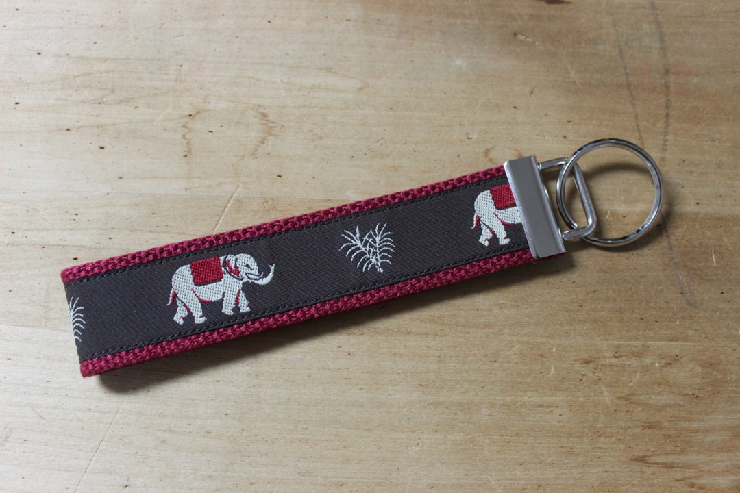 Elephant Key Fob - Etsy