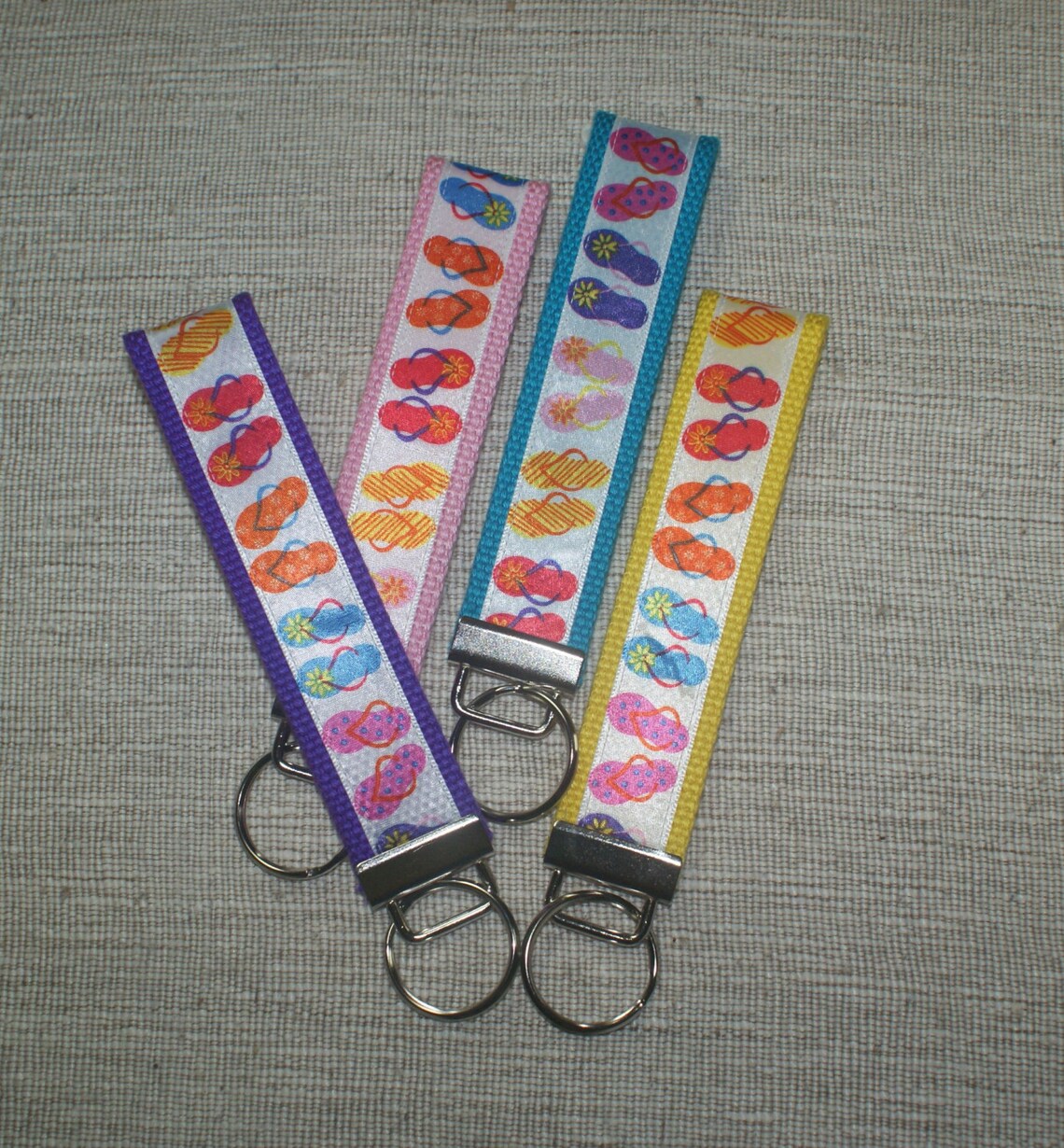 Flip Flops Key Fob - Etsy