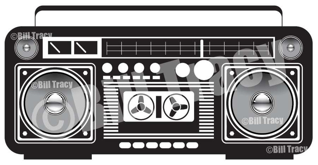 Boombox SVG and PNG File - Digital Download - Etsy