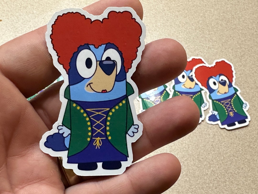 Winnie Bluey Stickers - Etsy
