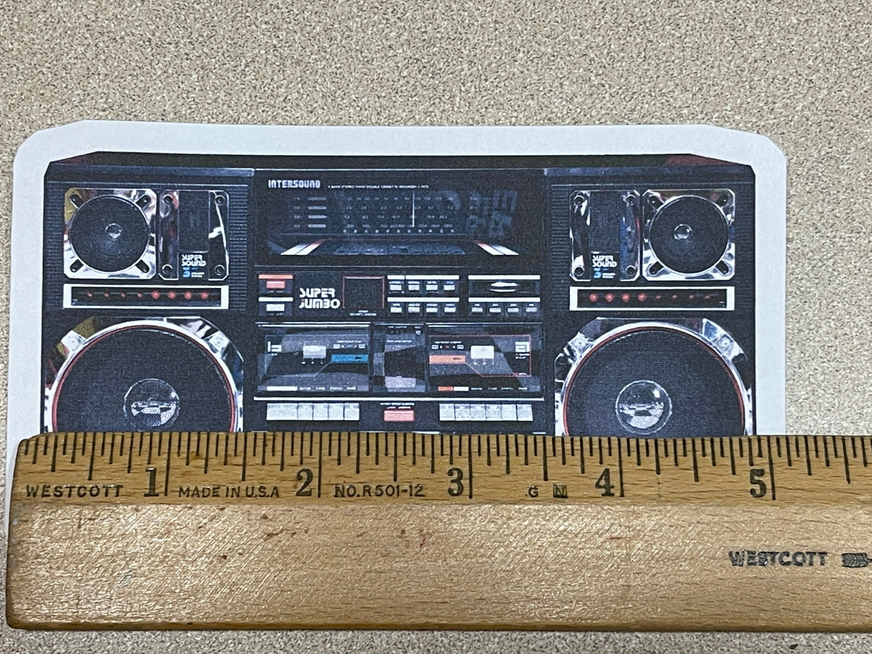 Old School Boombox Stickers - Etsy