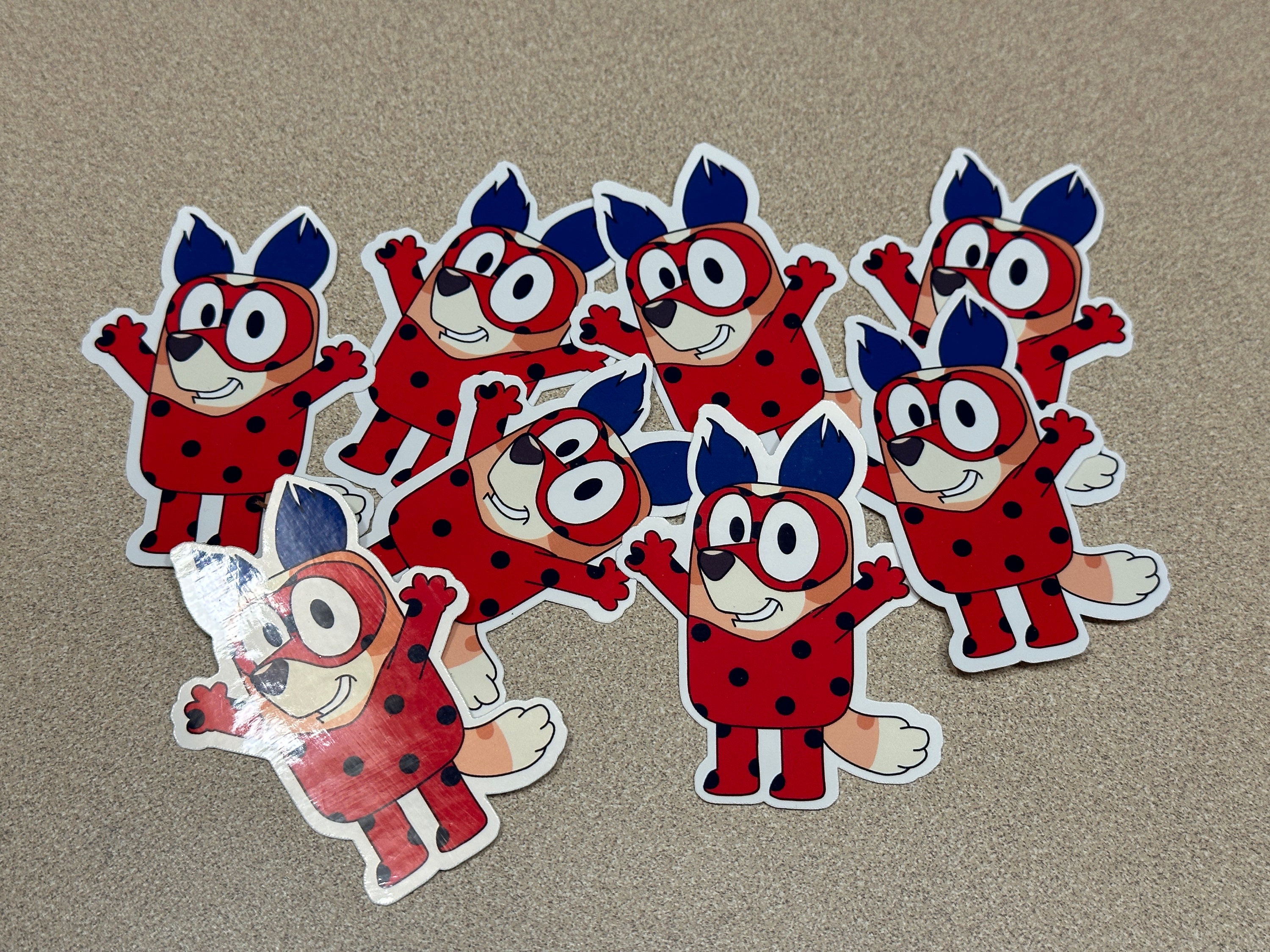 Ladybug Bingo Stickers - Etsy