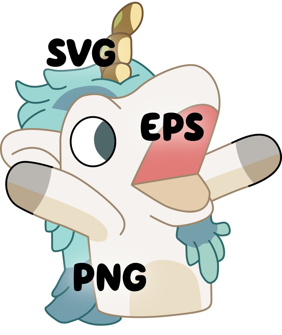 Unicorse SVG EPS PNG Digital Download - Etsy UK