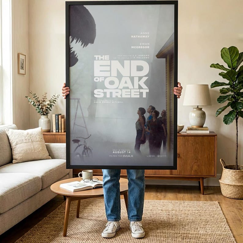 The End of Oak Street (2026) Movie Poster, Canvas Vintage, Science ...