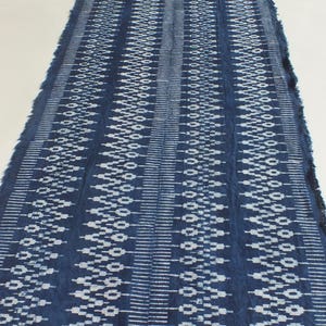 Hmong Fabric Blue Indigo Textiles Batik Table-runner Bed-runners ...
