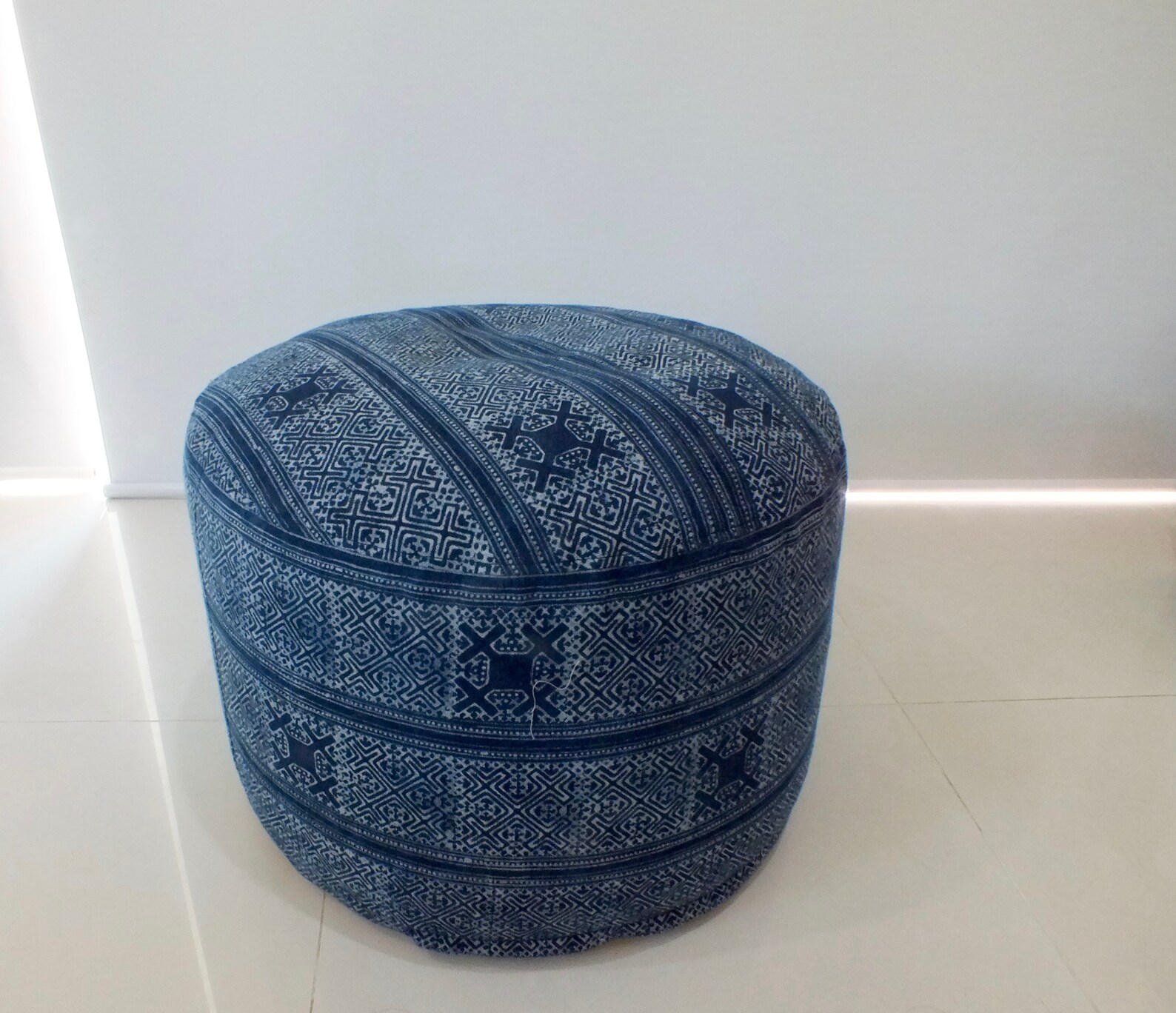 Ottoman Cushions Stool Boho Hocker Boho Pillow Pouf Vintage - Etsy
