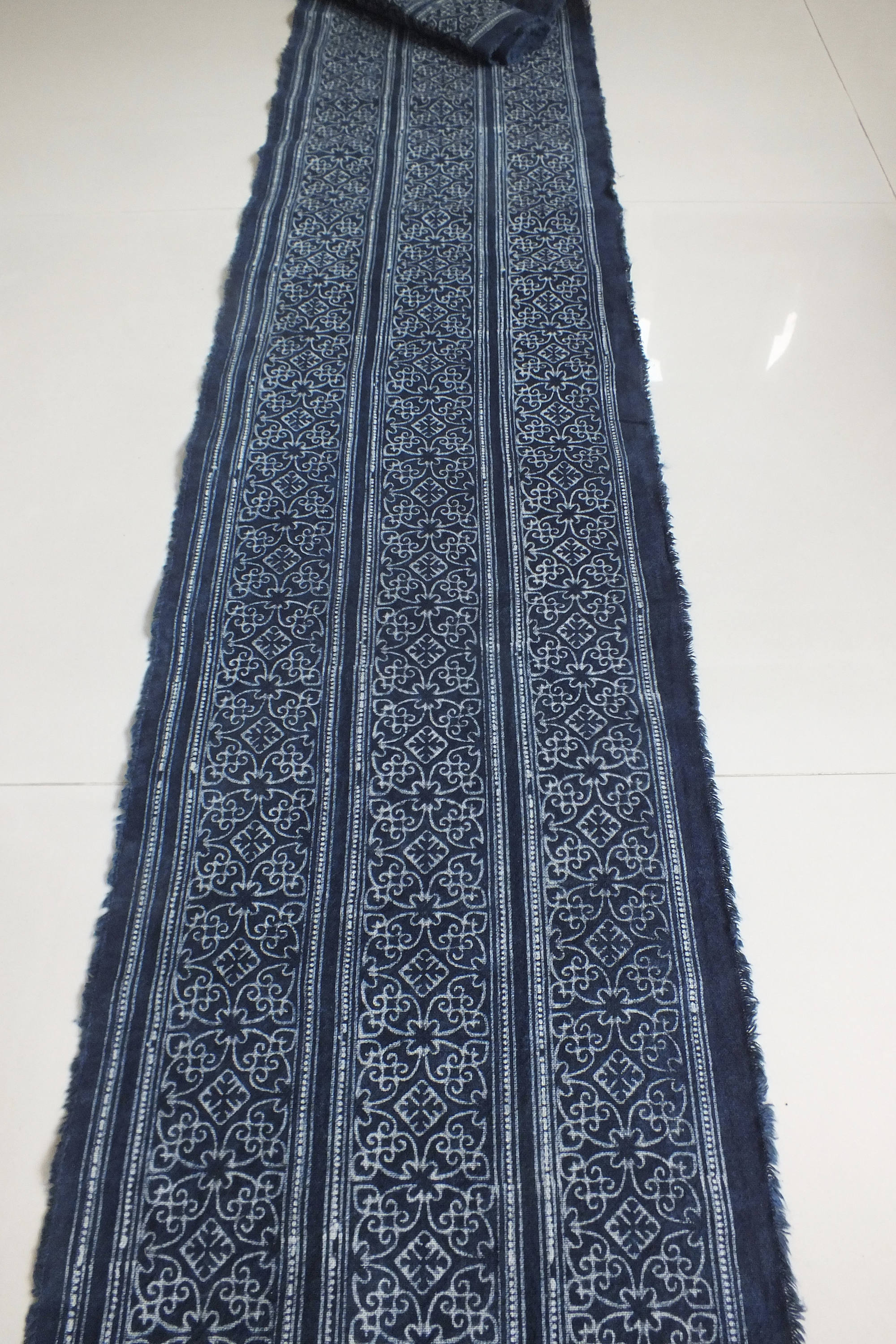 Hmong Fabricswedding Runnershandprinted Hmong Cotton - Etsy