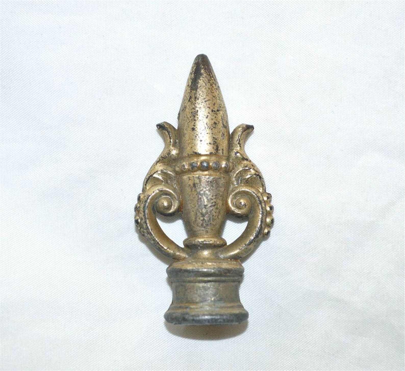 Art Deco Finial Vintage Brass Sleek and Strangely Sexy Warm - Etsy
