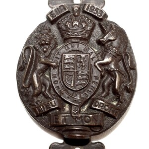 Queen Elizabeth 1953 Coronation Door Knocker Vintage - Etsy