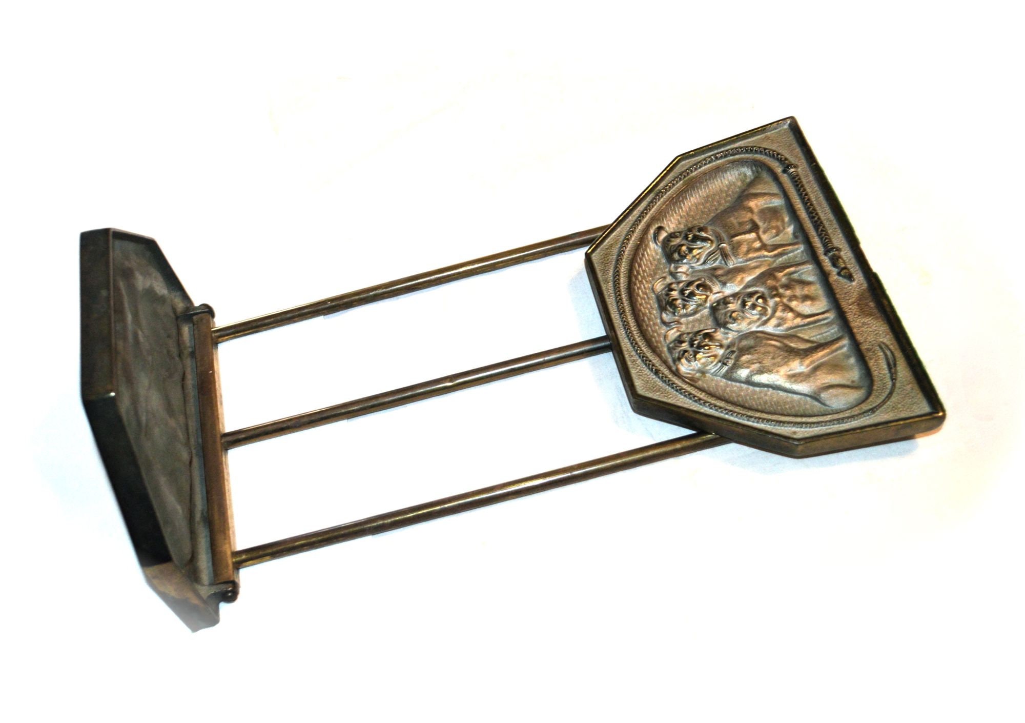 Boxer Dogs Expandable Bookends Book Rack Judd 1920s | Etsy