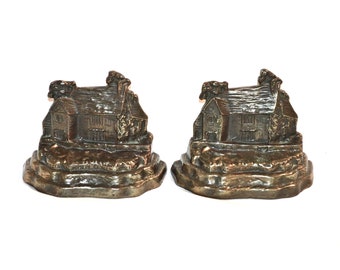 Armor Bronze Bookends - Etsy