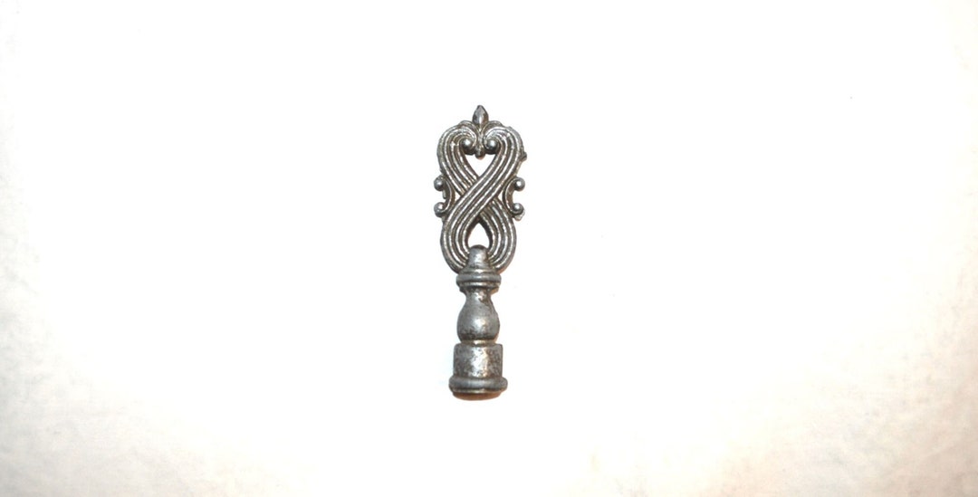 Sexy Nouveau Lámpara Finial Fantasioso Vintage Spelter - Etsy España