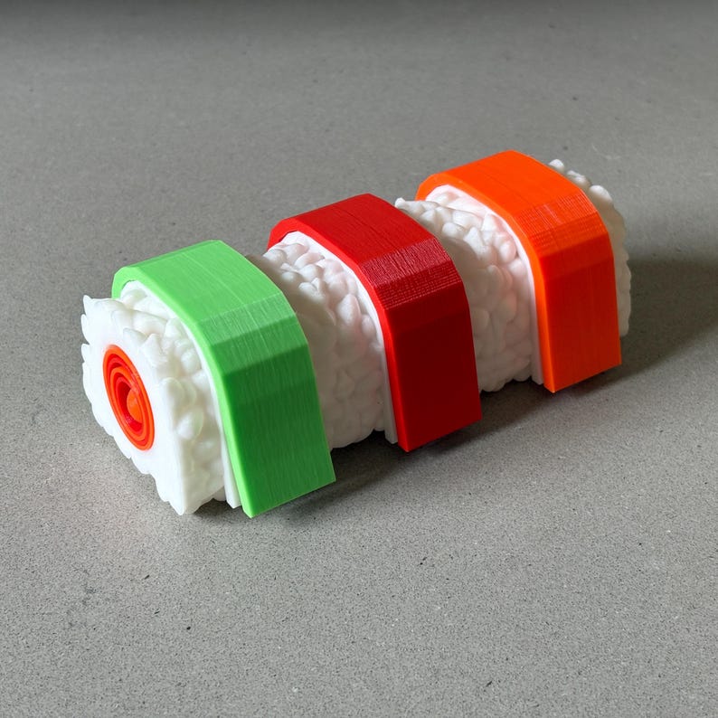 Collapsible Sushi Sword STL | Print-in-place Extendable Fidget Toy ...