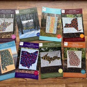 Washington - PDF Pattern - A Pixelated Quilt - Pacific Northwest State ...