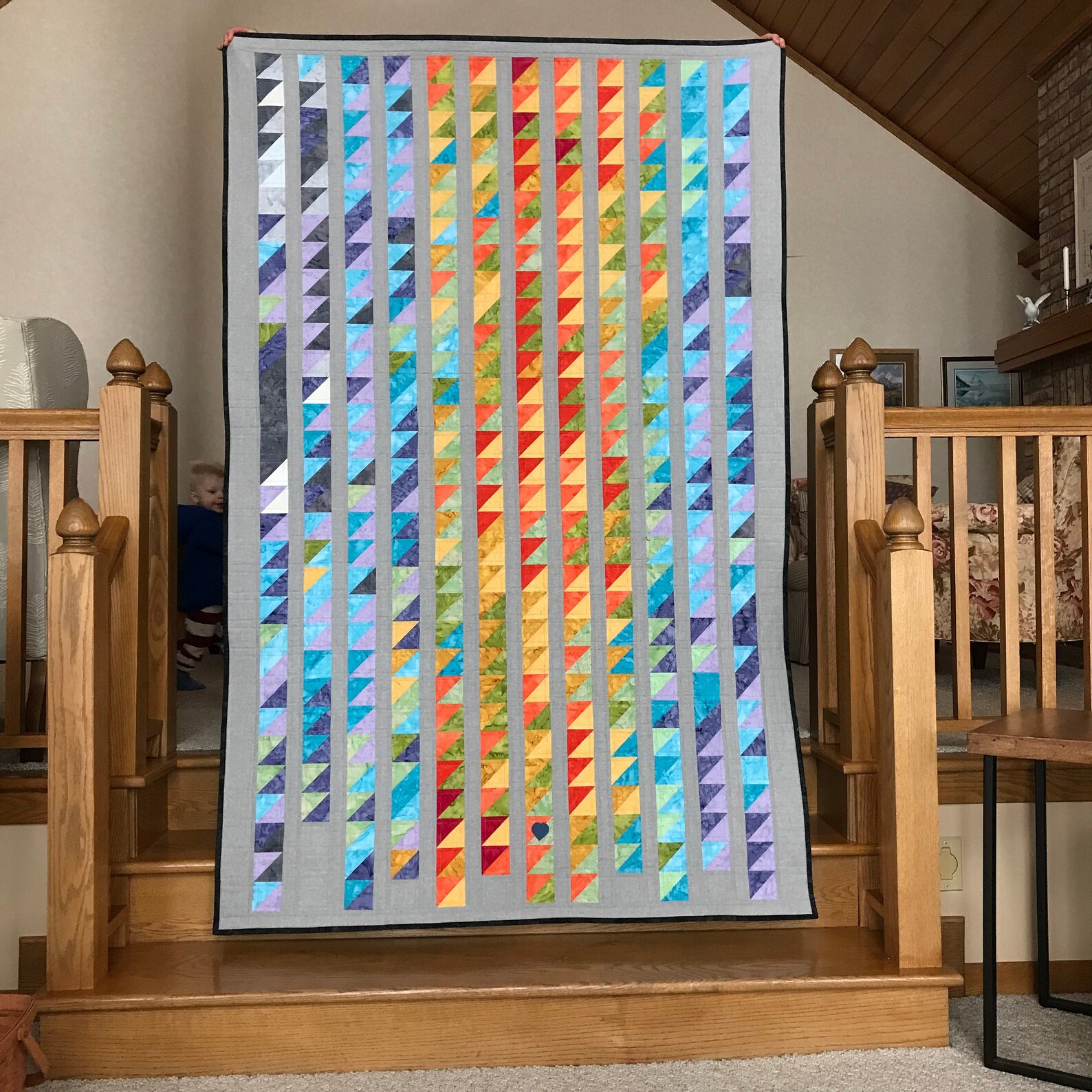 Paper Pattern Temperature Quilt Pattern by the Quilted Tulip Weather ...