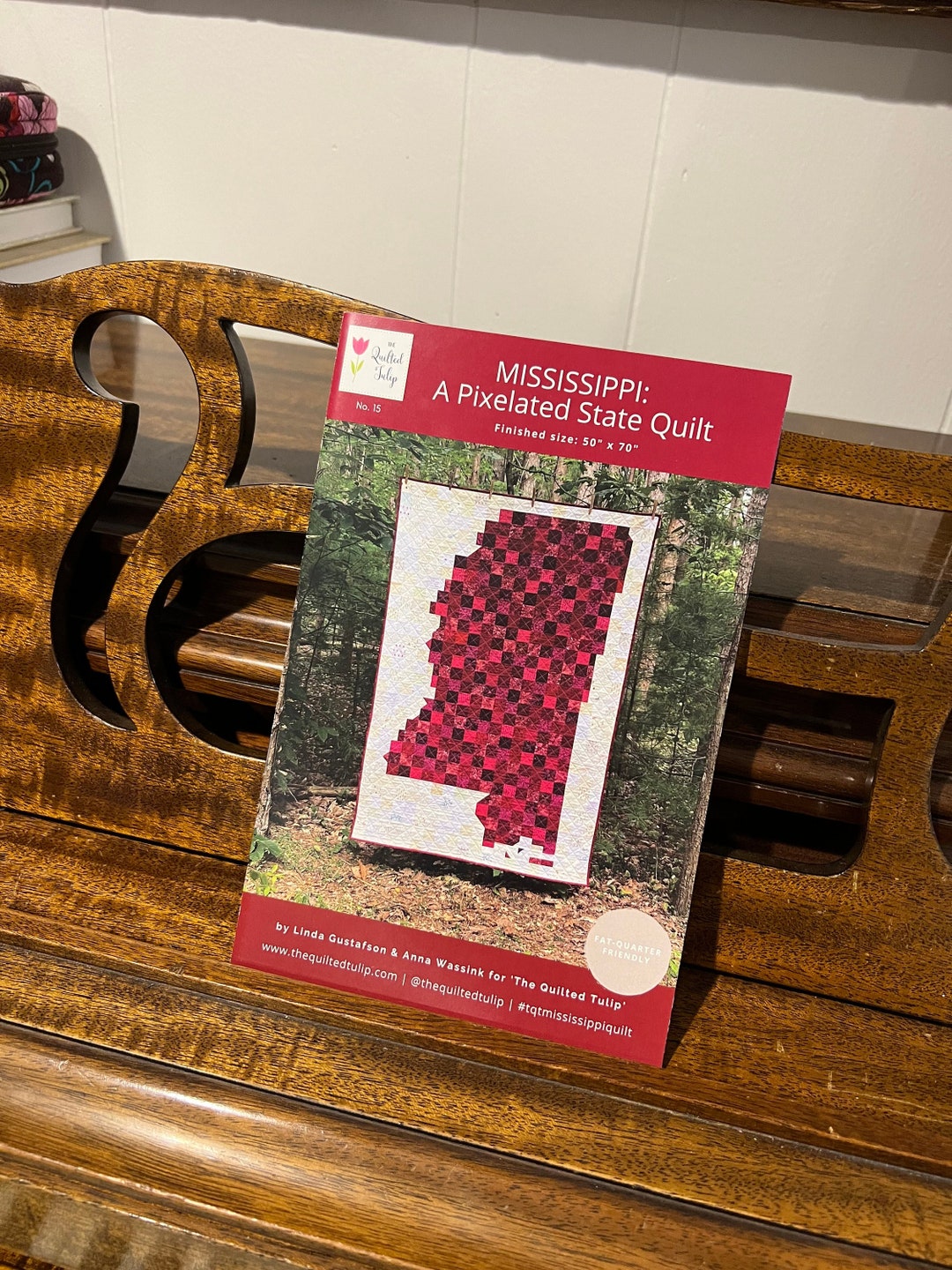 Mississippi - PAPER PATTERN - A Pixelated State Quilt - Jackson Biloxi ...