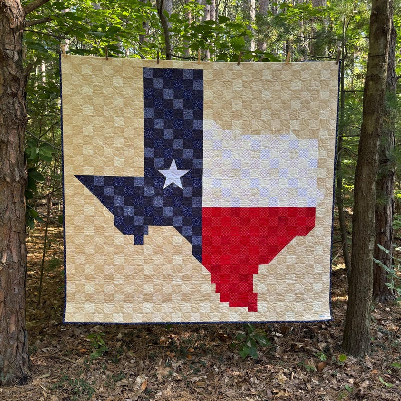 Texas Star Quilt Pattern - Etsy