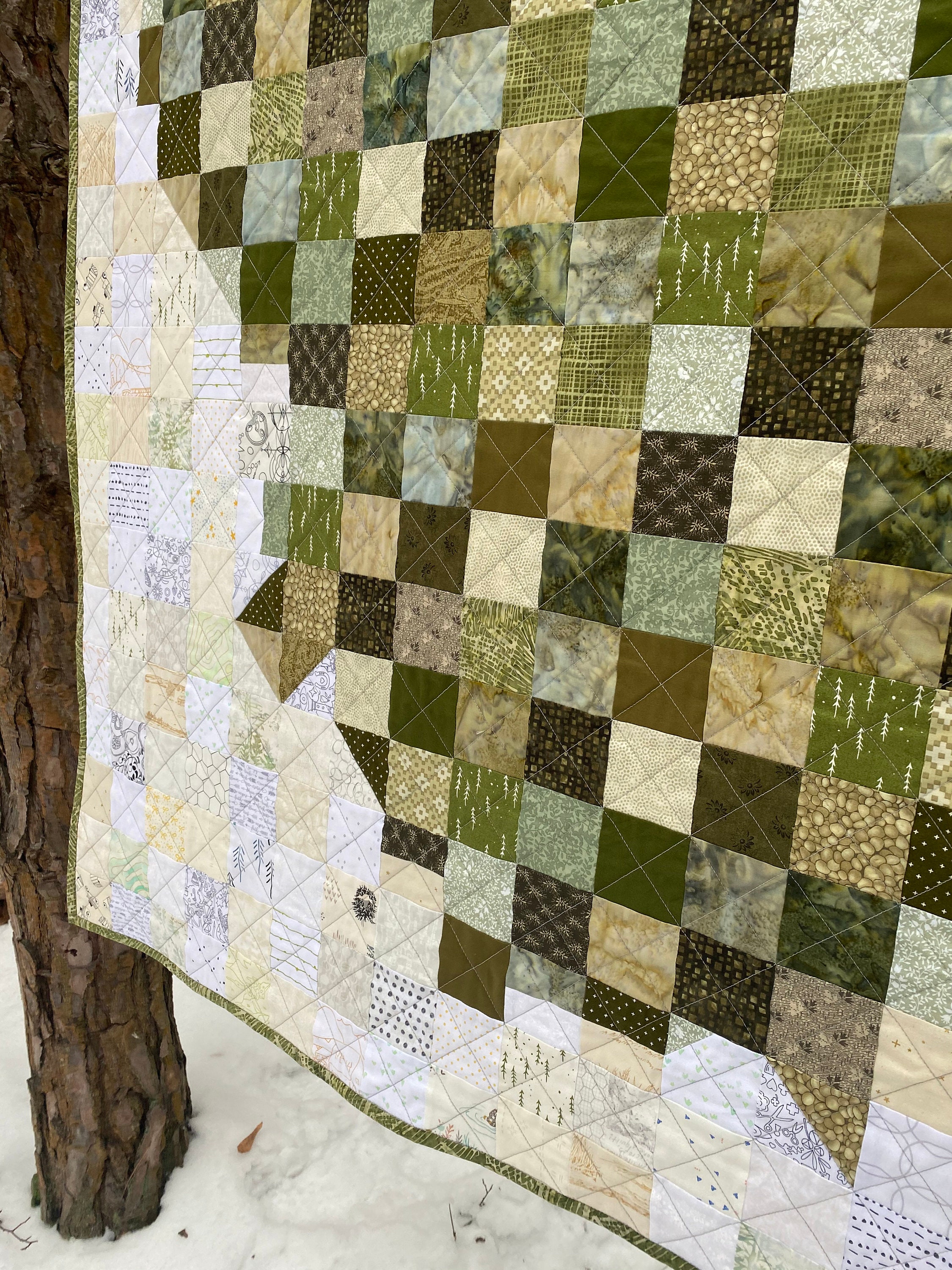 PDF Pattern Montana A Pixelated Quilt Montana State | Etsy