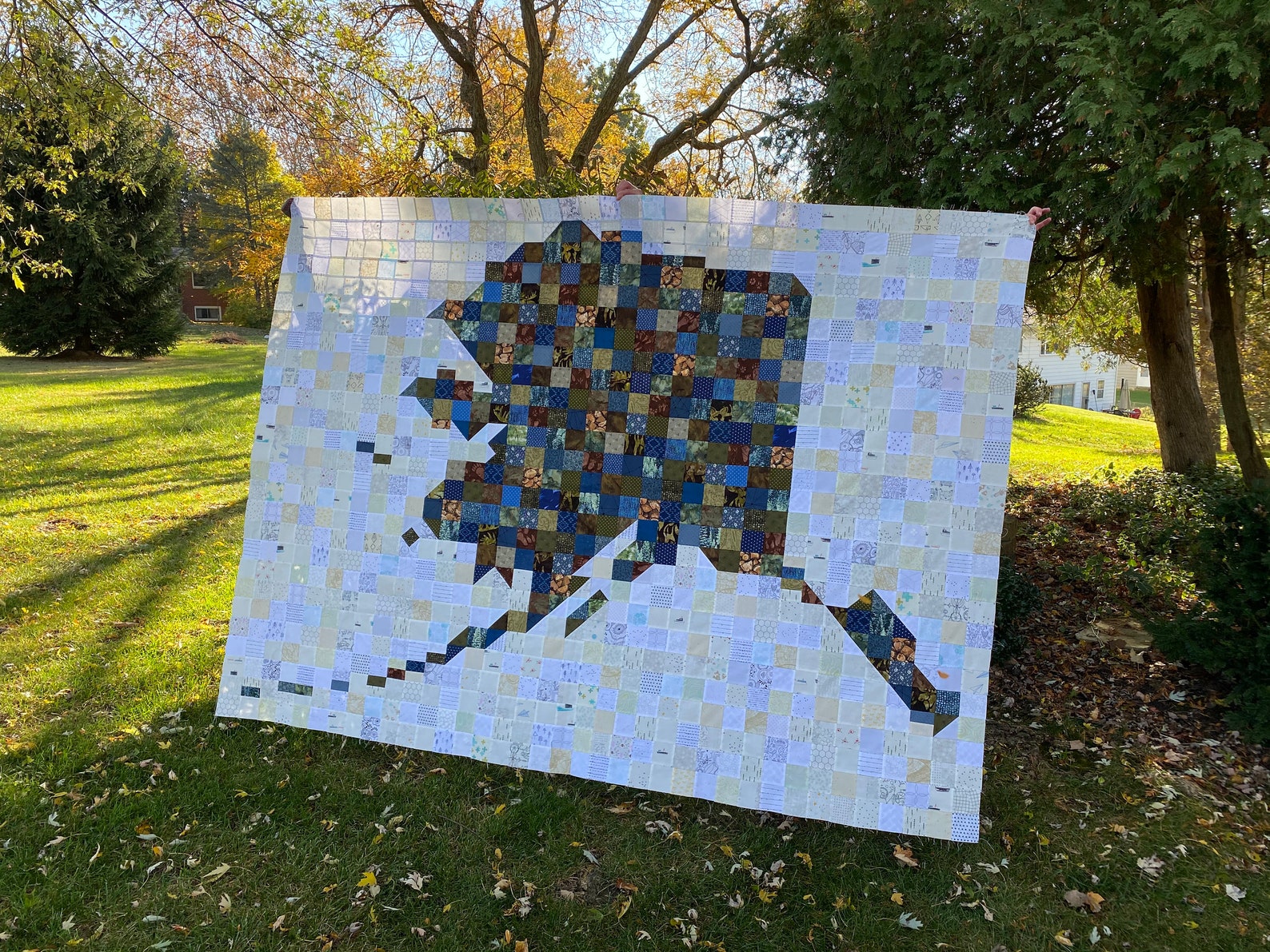 PDF Pattern Alaska A Pixelated Quilt Alaska State Quilt - Etsy
