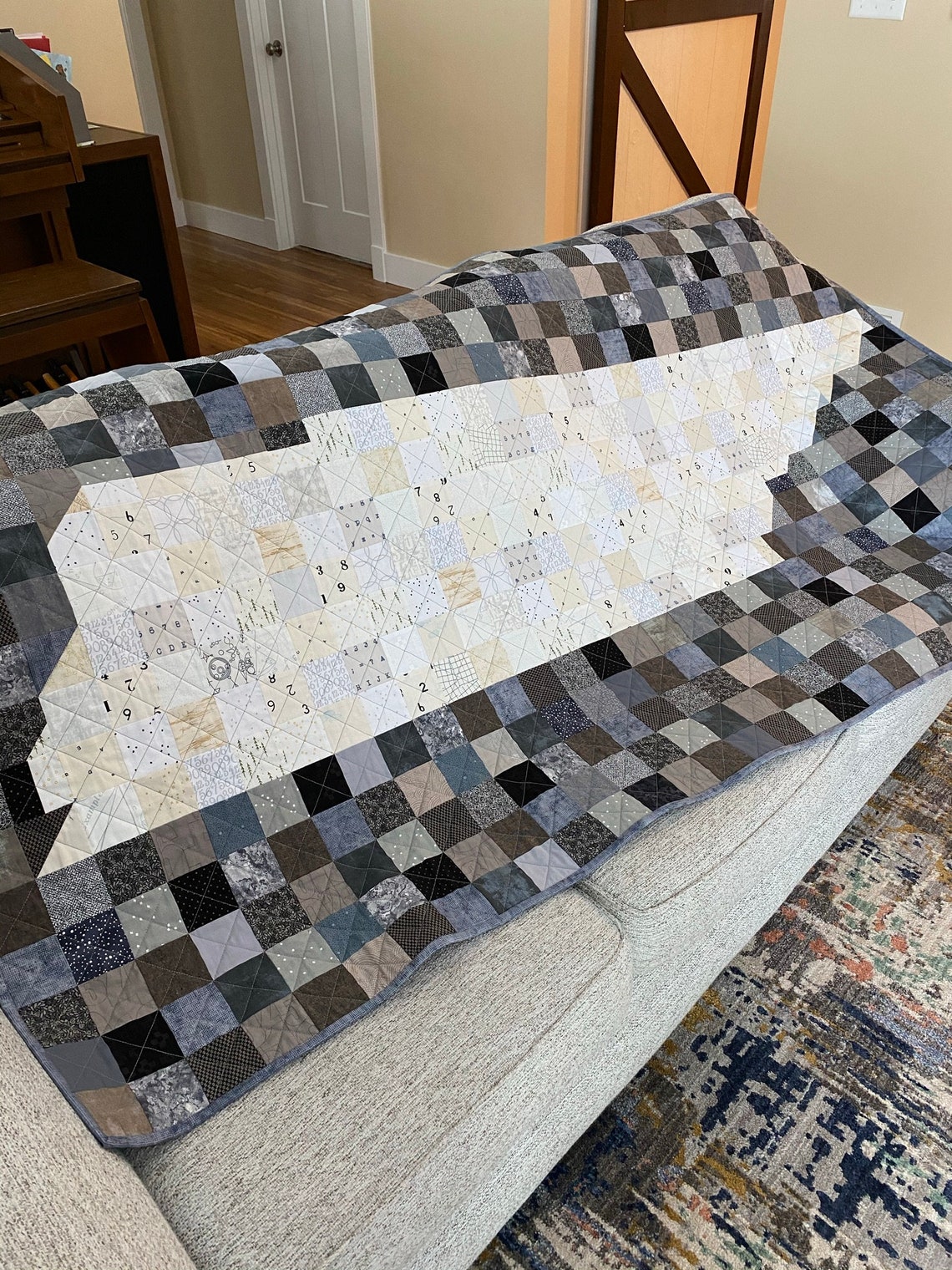 PDF Pattern Tennessee A Pixelated Quilt Tennessee State - Etsy