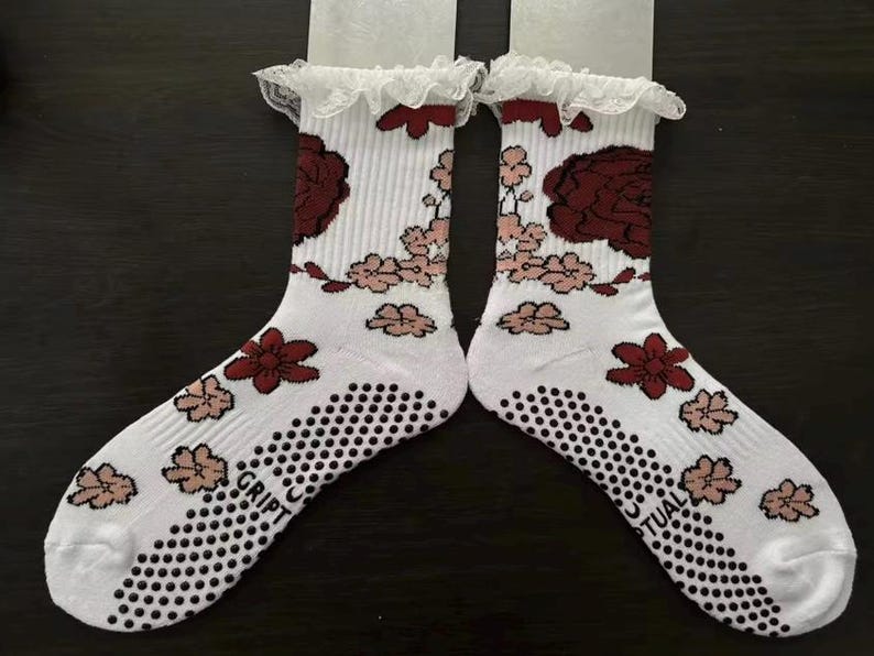 Grip Socks - the Bloom - Etsy