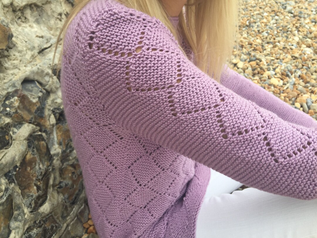Serene Tunic Top Knitting Pattern (PDF File) - Etsy