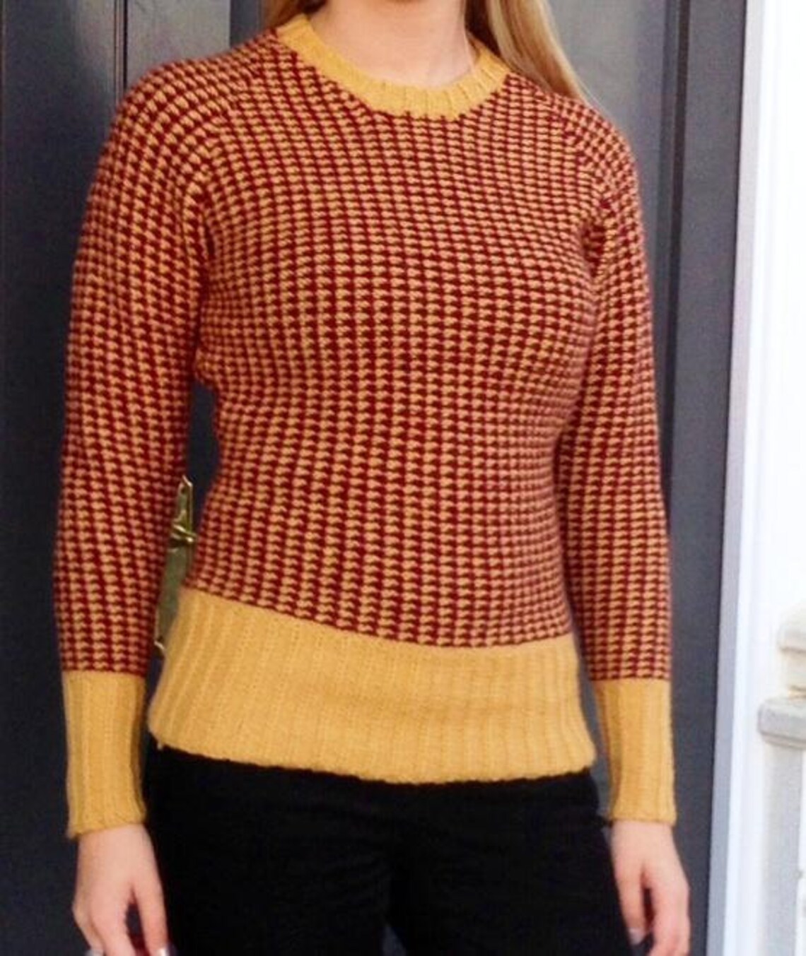 Tweed Stitch Sweater Knitting Pattern (PDF File) - Etsy