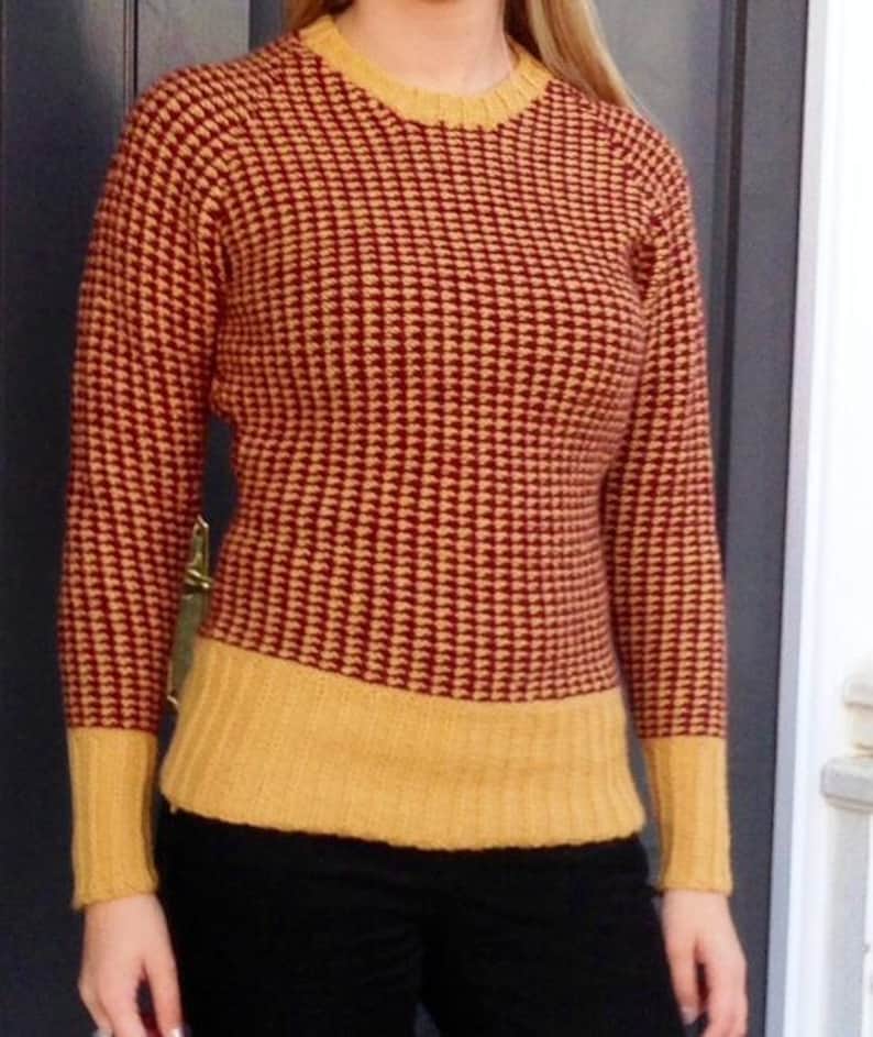 Tweed Stitch Sweater Knitting Pattern (PDF File) - Etsy