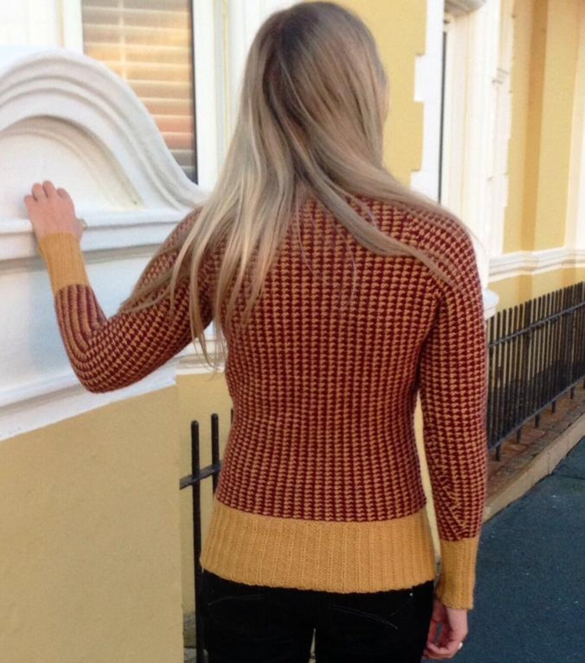 Tweed Stitch Sweater Knitting Pattern (PDF File) - Etsy