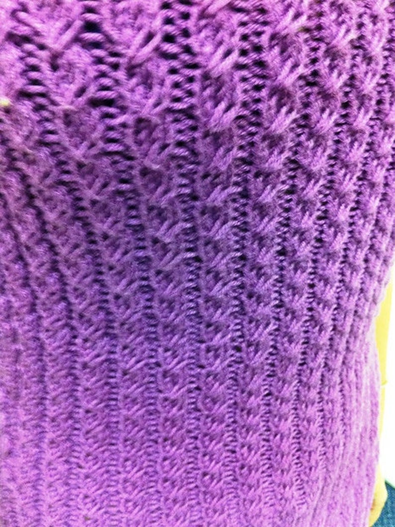 Mini-cable Dress Knitting Pattern (PDF File) - Etsy