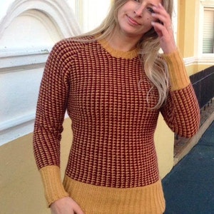 Tweed Stitch Sweater Knitting Pattern (PDF File) - Etsy