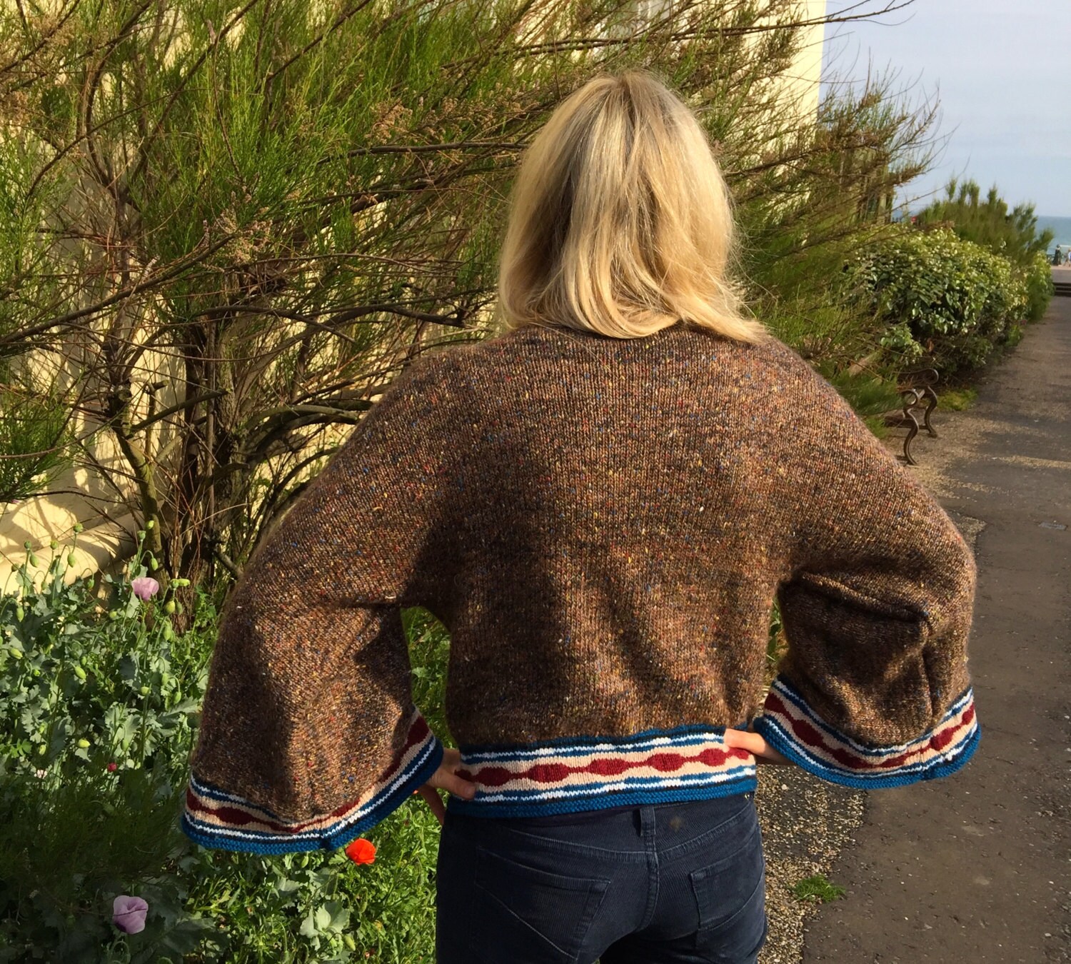 Kimono Top Knitting Pattern (PDF File) - Etsy