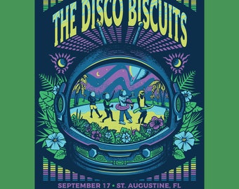The Disco Biscuits Poster - Etsy