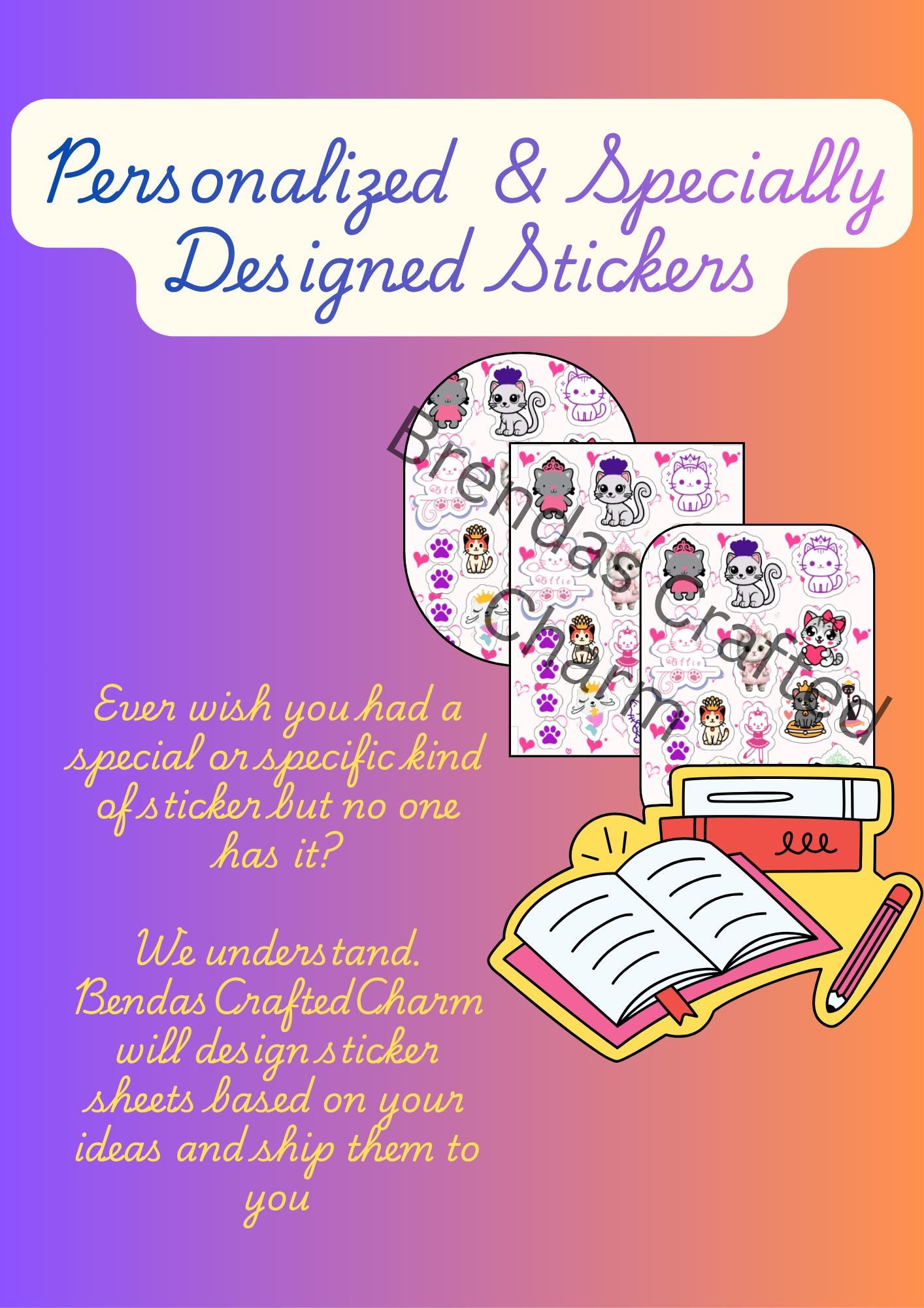 Custom Sticker Sheets • Personalized Sticker Design • Made‑to‑order ...