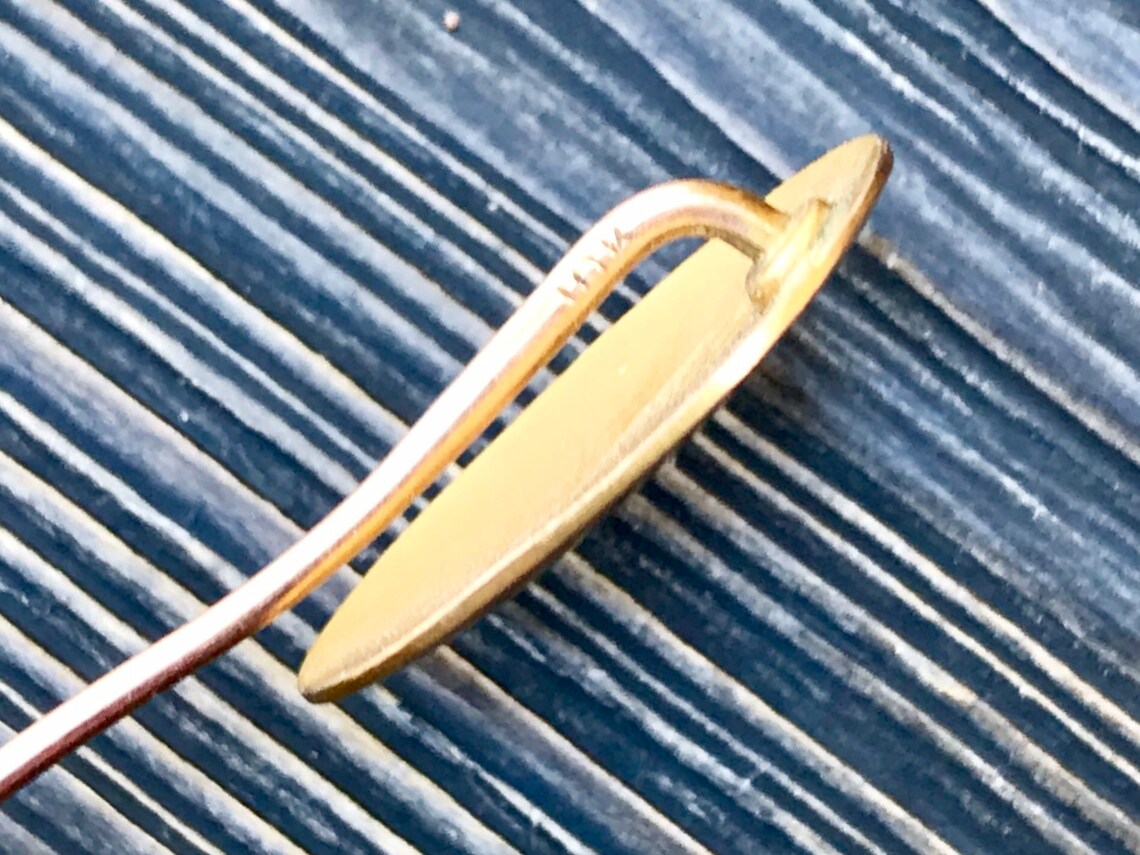 Antique Victorian Stick Pin 10K P Monogram Initial Pin Hat | Etsy