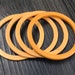 Vintage Bakelite Bangle Spacers Stack of Yellow Bracelets Set - Etsy