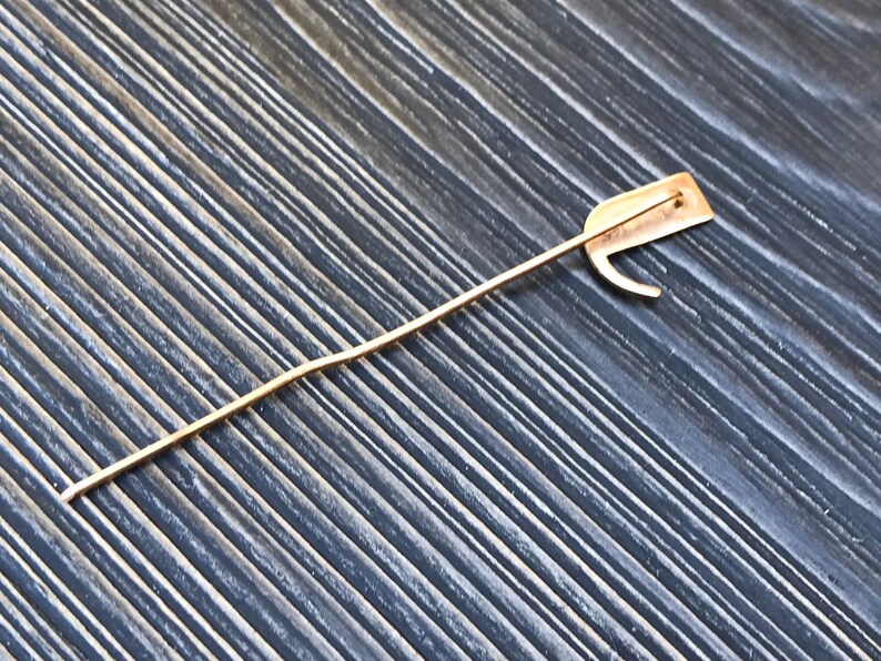 Vintage Stick Pin 14K Letter J Initial Pin Hat Lapel Jewelry | Etsy